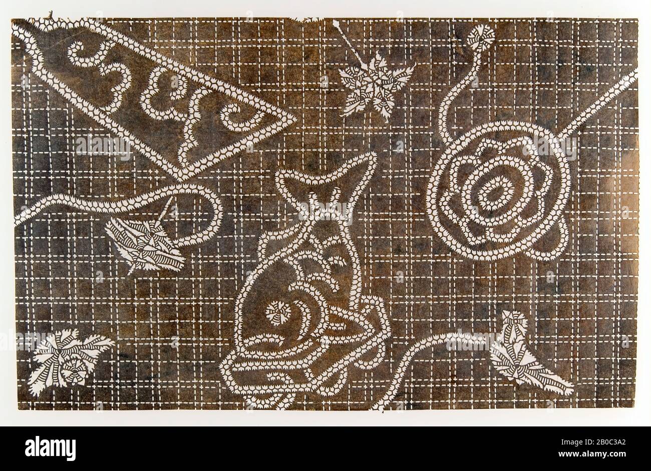 Unknown Artist (Japanese), untitled (Japanese Kata-gami [paper stencil ...