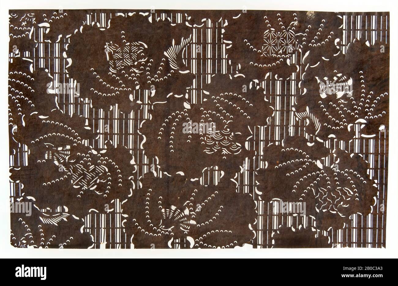 Unknown Artist (Japanese), untitled (Japanese Kata-gami [paper stencil ...