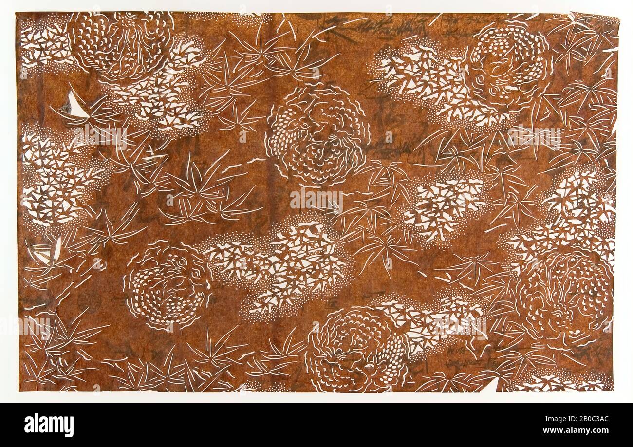 Unknown Artist (Japanese), untitled (Japanese Kata-gami [paper stencil ...