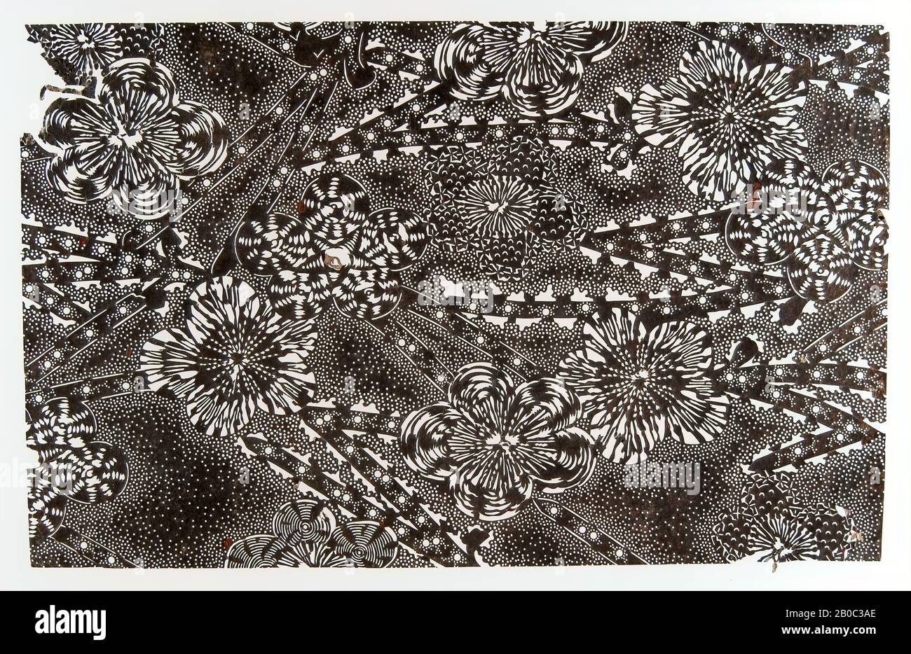 Unknown Artist (Japanese), untitled (Japanese Kata-gami [paper stencil ...