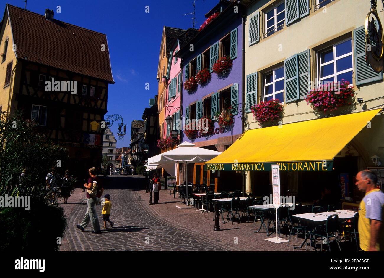 FRANCE, COLMAR, STREET SCENE Stock Photo - Alamy