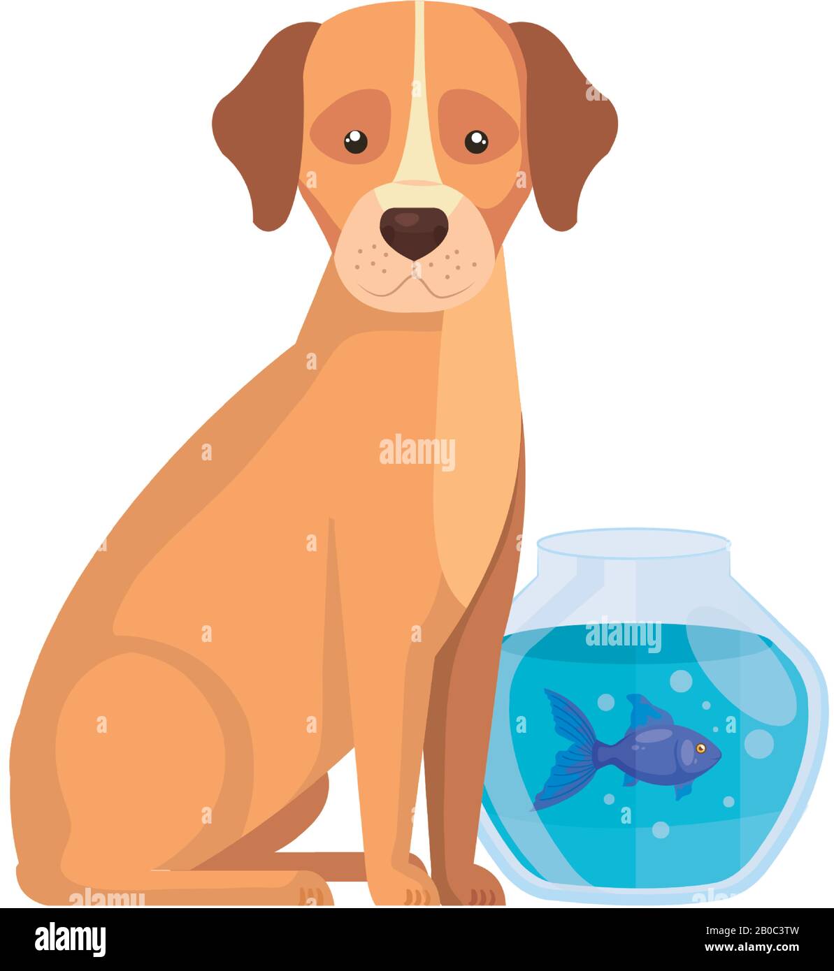 Pup fish Stock Vector Images - Alamy