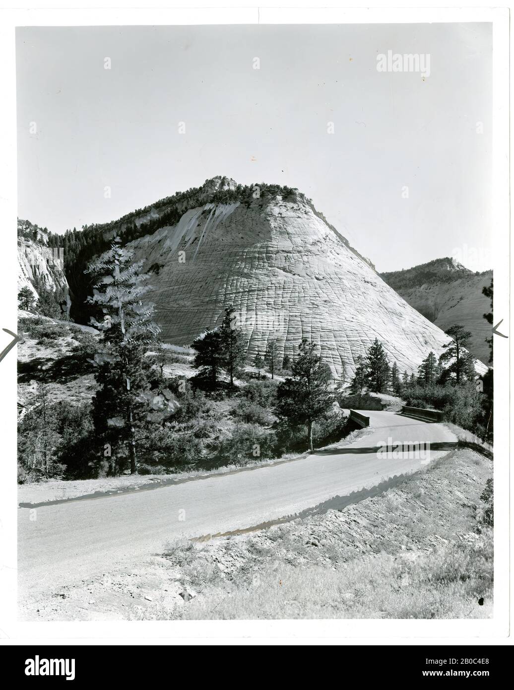 Unknown Artist, Checkerboard Mountain, Zion National Park, Utah, 5/21 ...