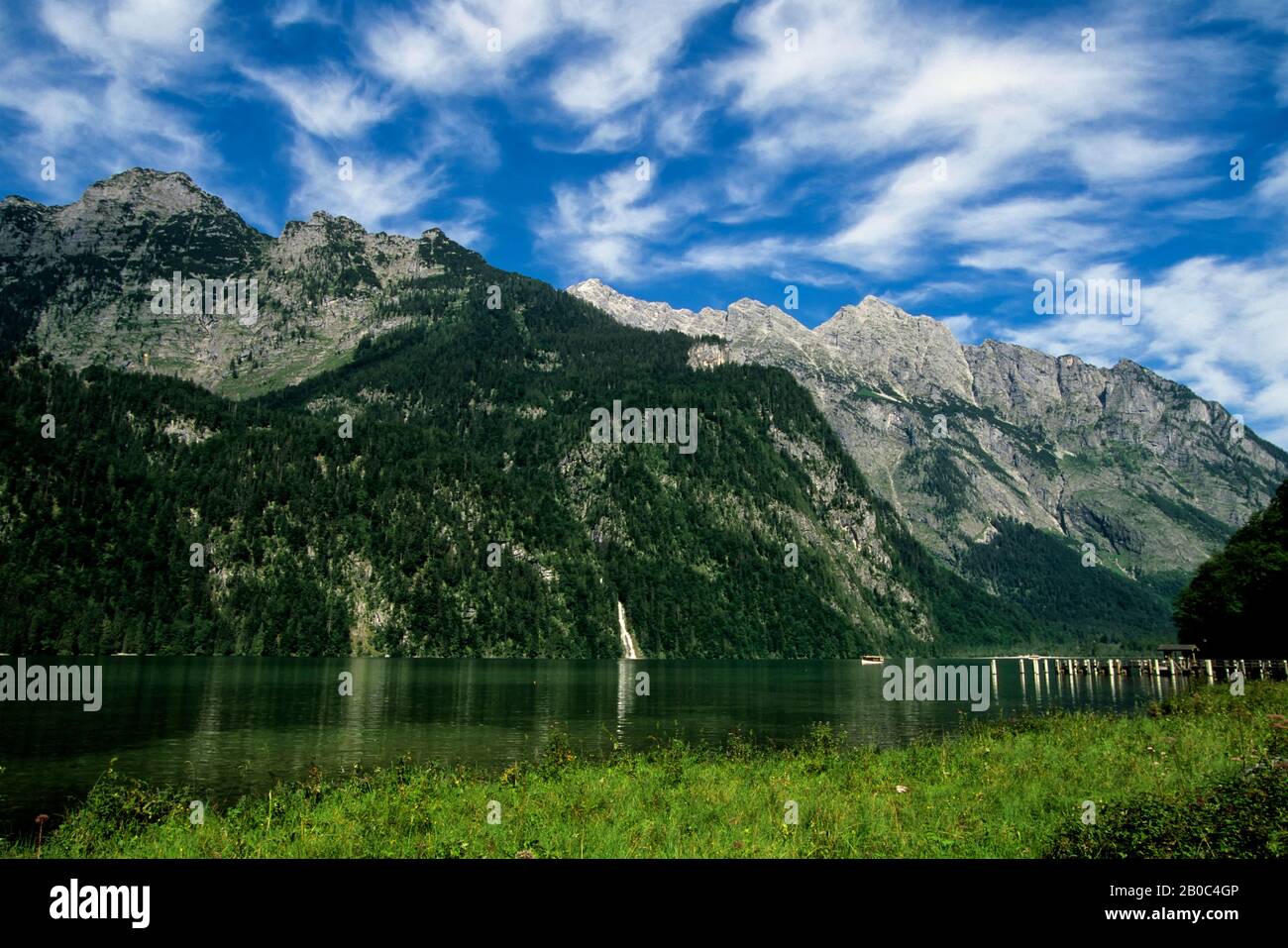 GERMANY, BAVARIA, BERCHTESGADEN, KONIGSEE AT SALET ALM Stock Photo - Alamy
