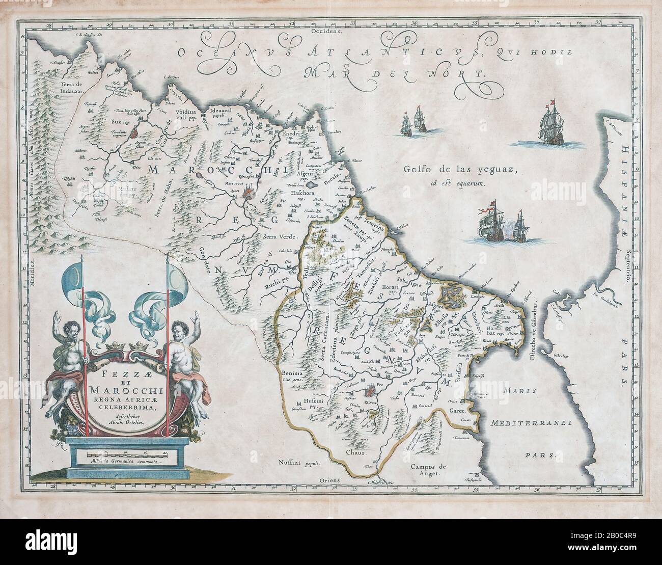 Ortelius map hi-res stock photography and images - Alamy