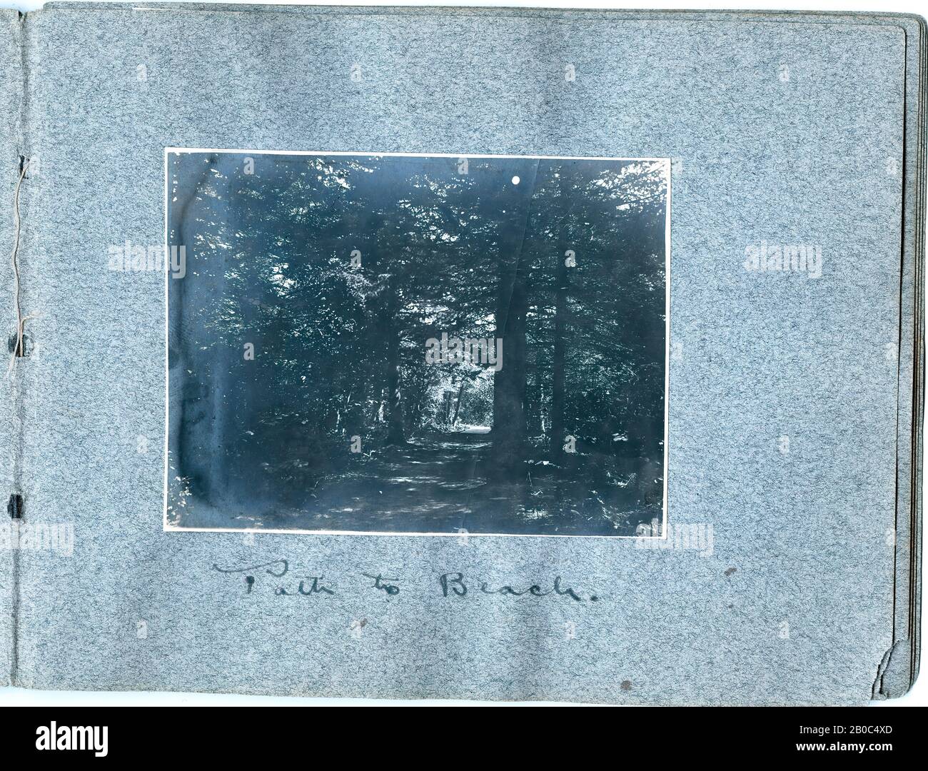 Unknown Artist, Photo Album 'Homer II', 'Path to Beach', n.d ...