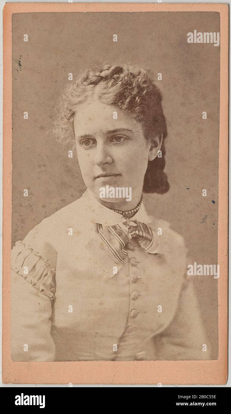 Unknown Artist, Photograph of Martha French Homer, 1865, photograph ...