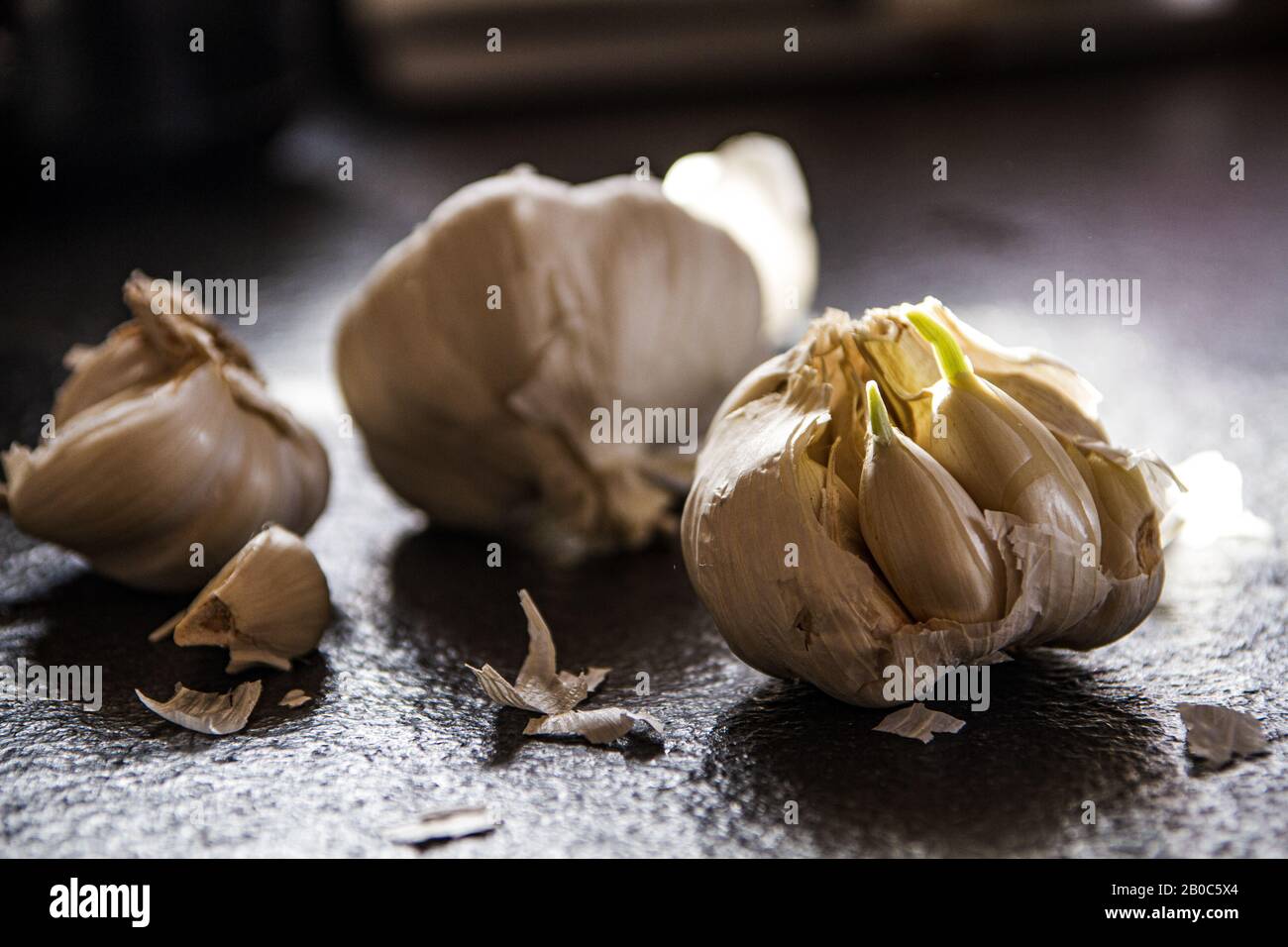 Garlicfoto hi-res stock photography and images - Alamy
