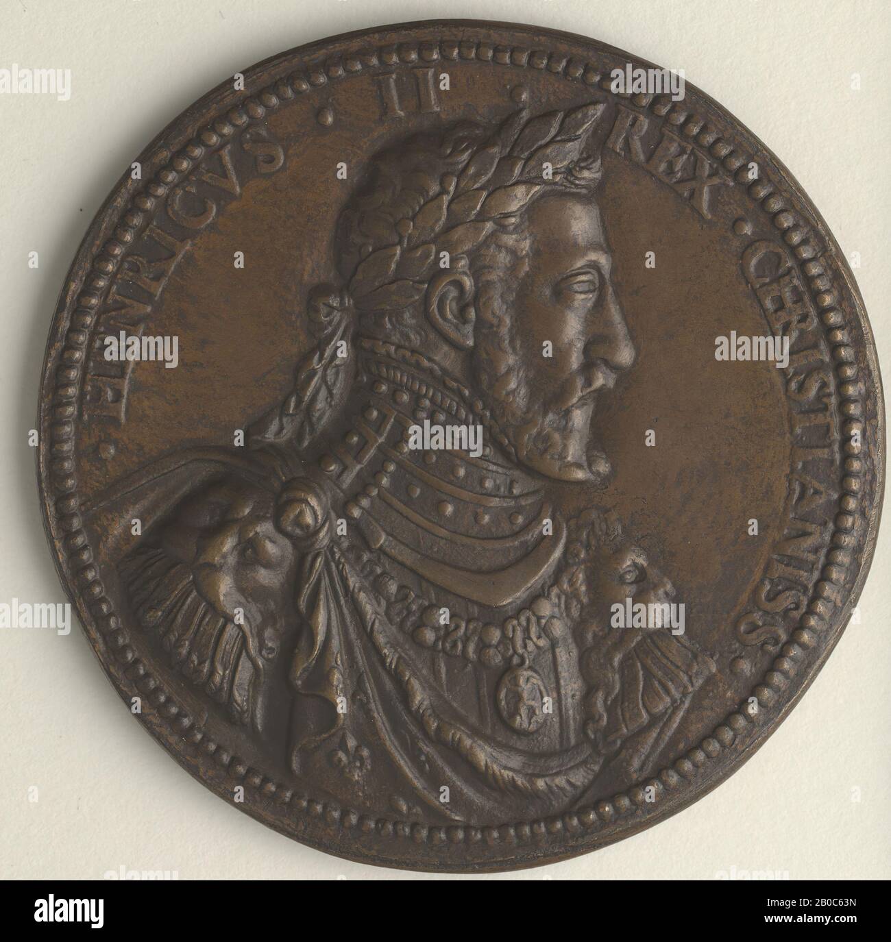 Unknown Artist, Henry II Medal, 1500-1600, bronze, 2 15/16 in. (7.4 cm ...