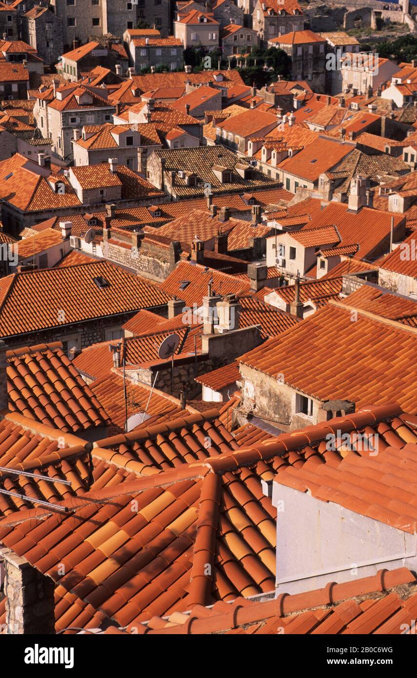 Old town rooftops hi-res stock photography and images - Alamy