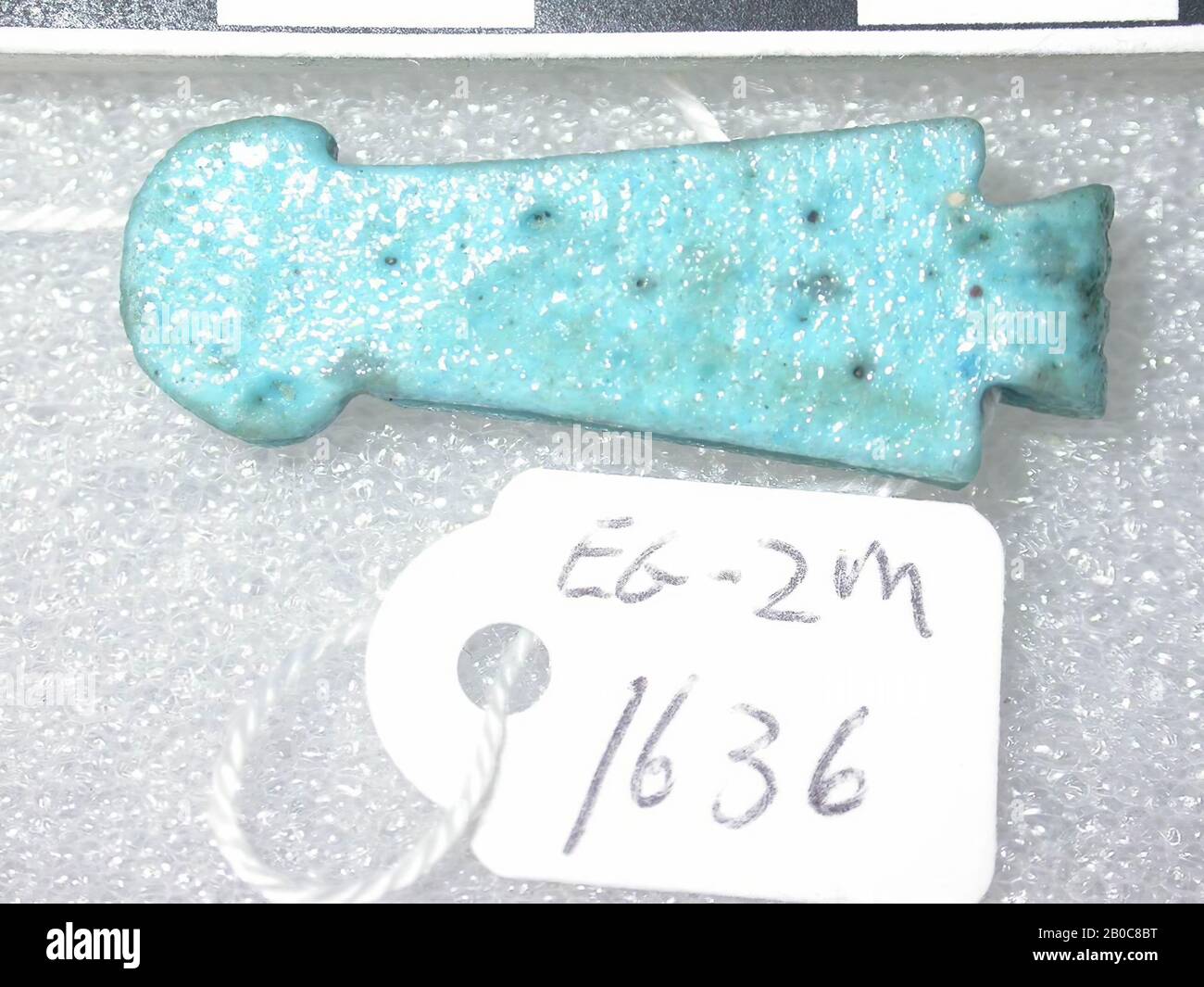 menat, counterweight, amulet, varia, faience, 3.1 cm (1 1 Stock Photo ...