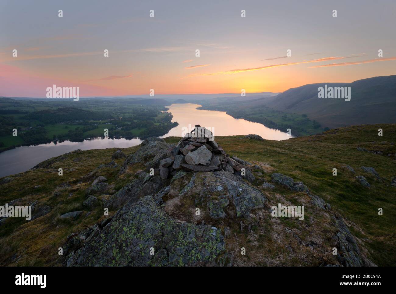 Hallin Fell Sunrise Stock Photo - Alamy