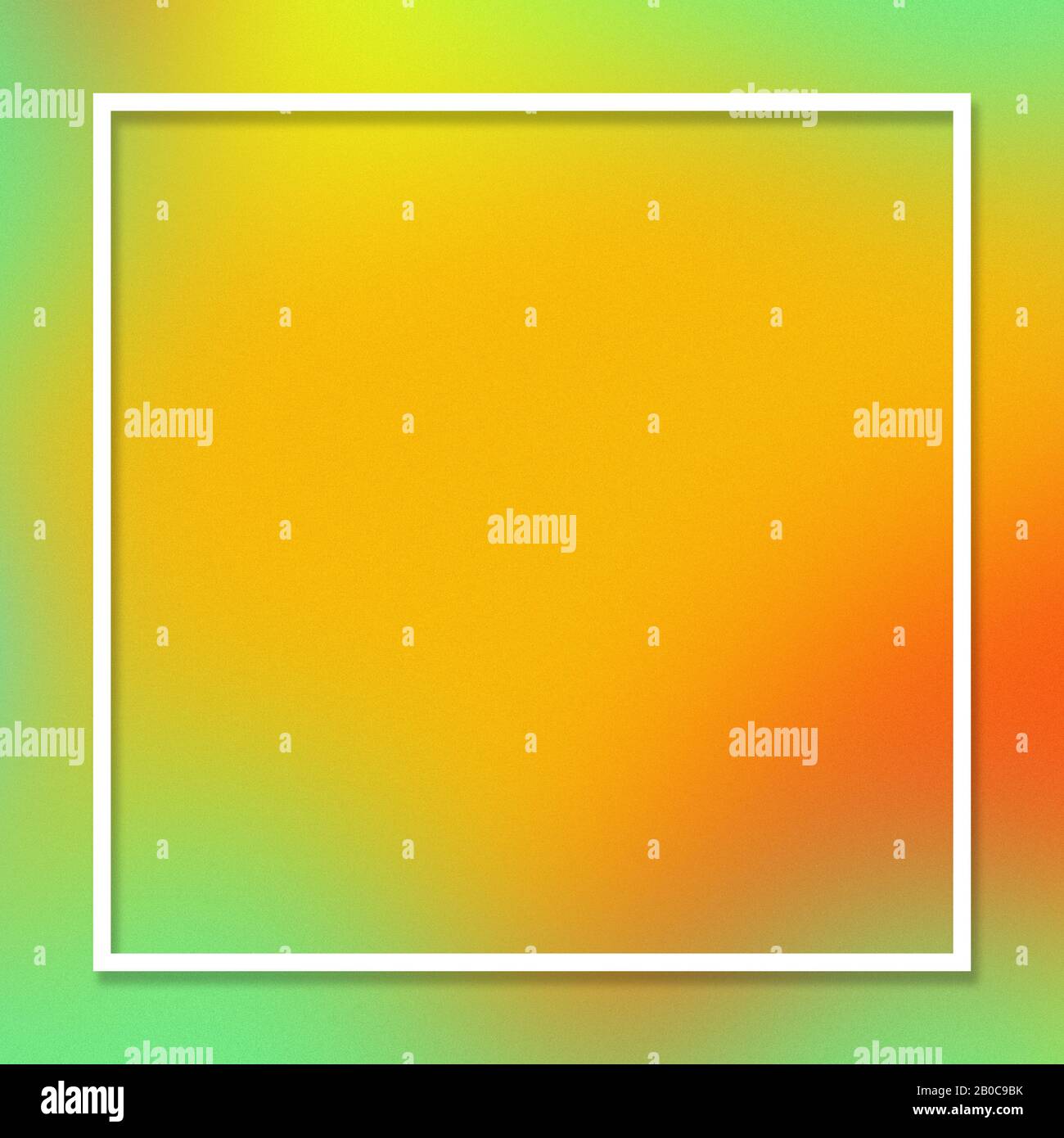 red green yellow blurred with white frame. colorful gradient background ...