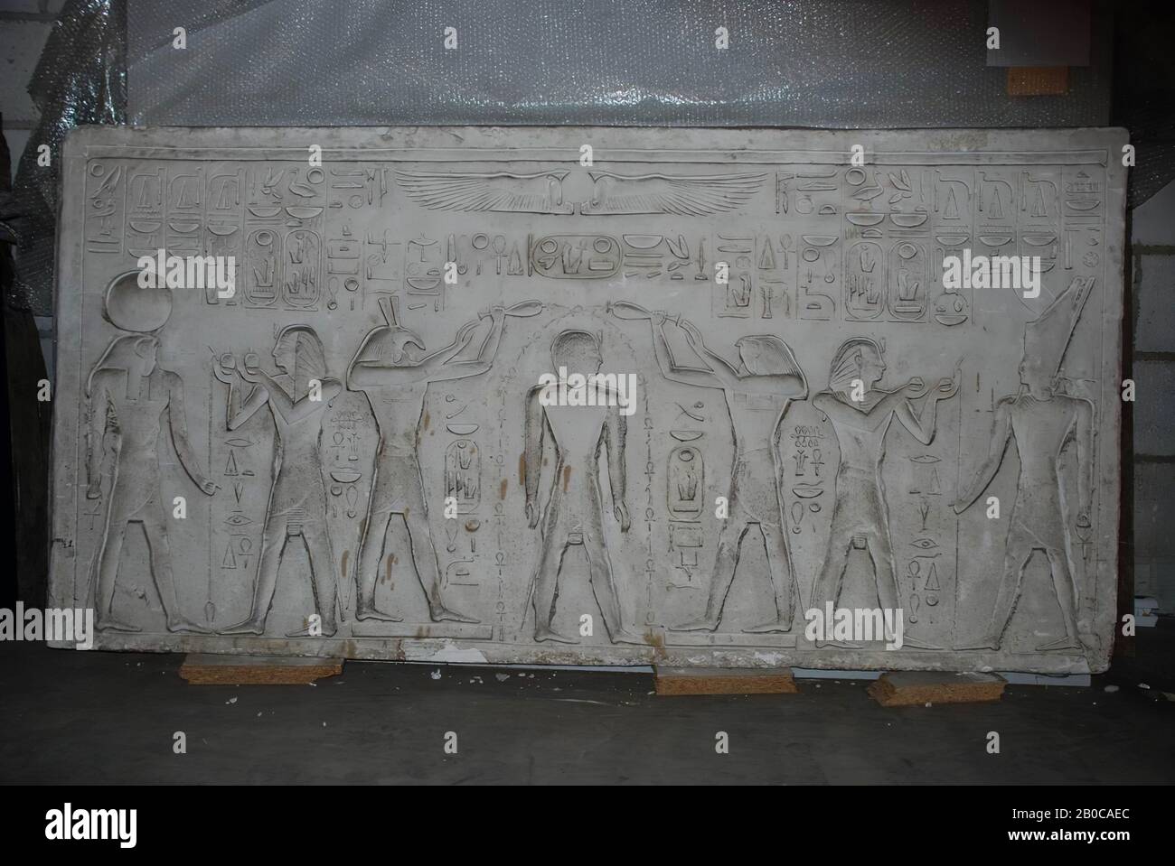 relief, sacrifice, king, Seti I, cleansing, Horus, Seth, Casting of ...