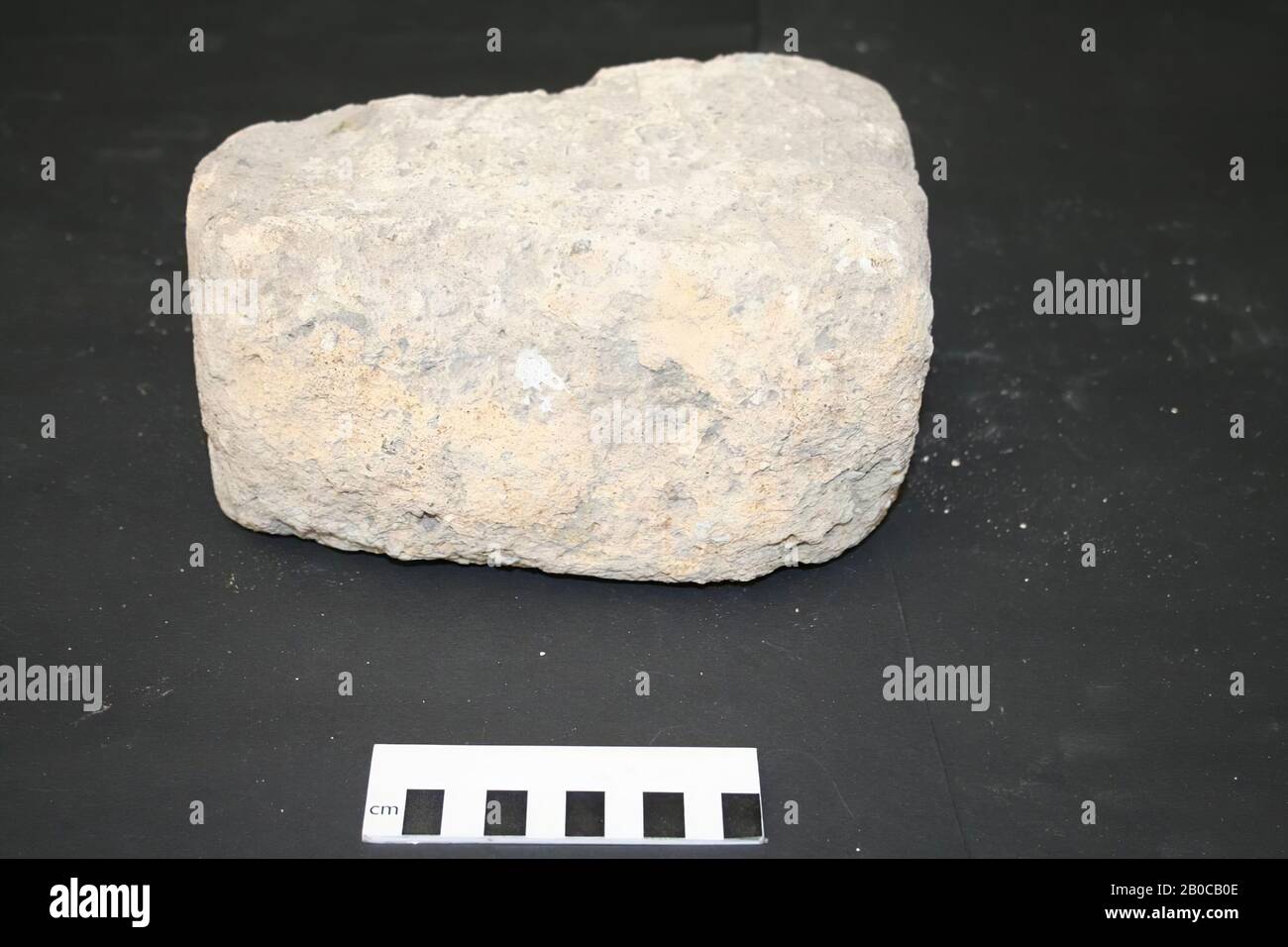Building fragment of tufa stone, building fragment, stone, tuff, 22 x ...
