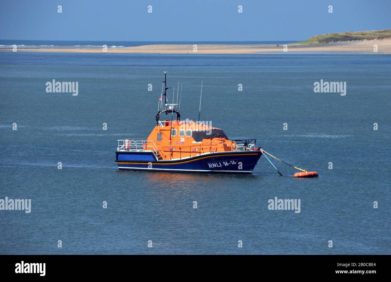 Appledore's Tamar-class Lifeboat the "Mollie Hunt" Anchoured off the ...