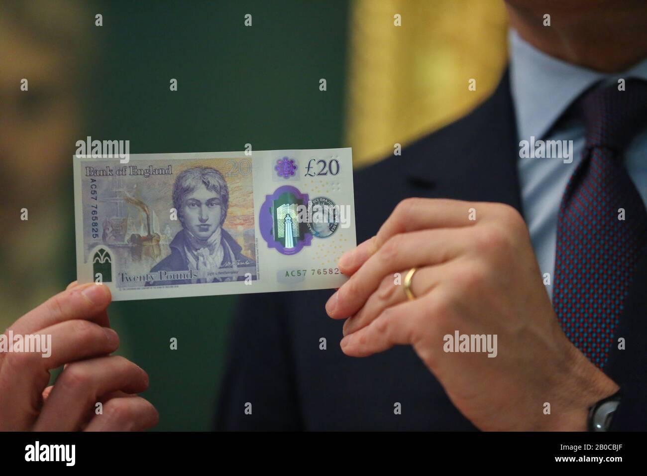 Tate Britain, London, UK 20 Feb 2020 - Governor of Bank of England Mark ...