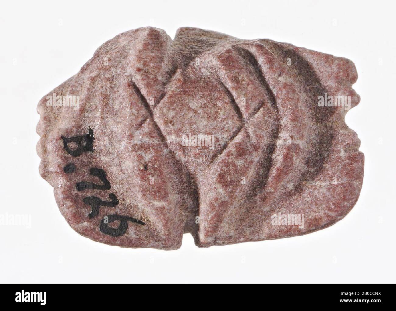 scarab, seal, scarab, stone (red-brown), 2.1 cm, Egypt Stock Photo - Alamy