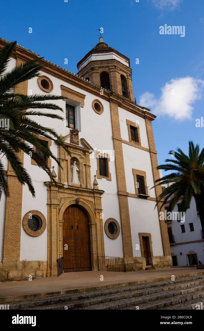 SPAIN, ANDALUCIA, RONDA, CHURCH OF THE HOLY HEART Stock Photo - Alamy