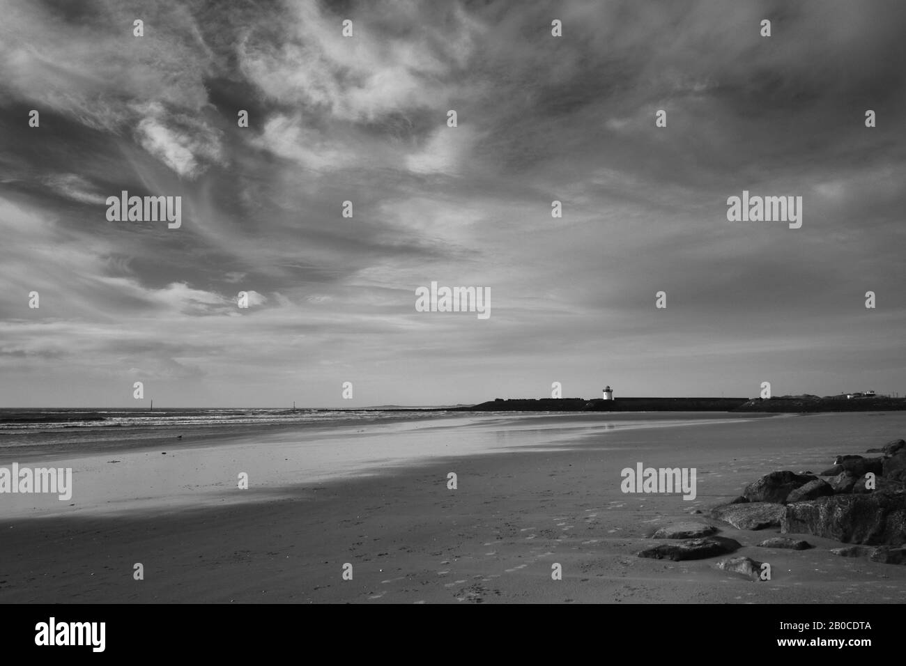 Beautiful scenic view port Black and White Stock Photos & Images - Alamy