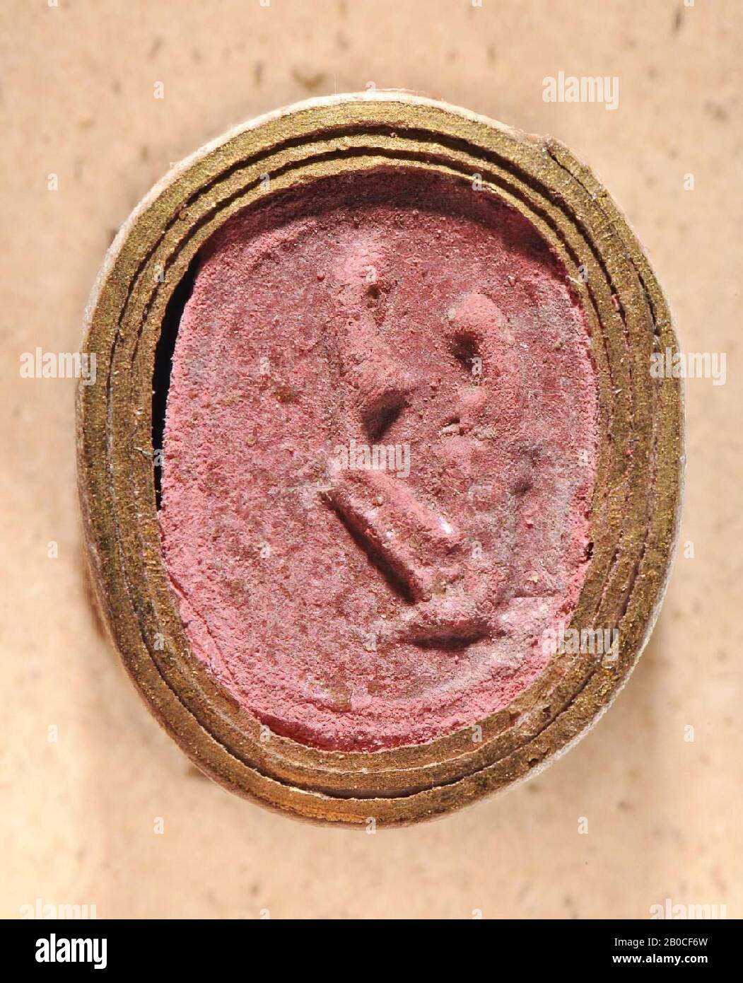 scarab, Size, sitting, The seal has the form of a lifelike beetle. The ...