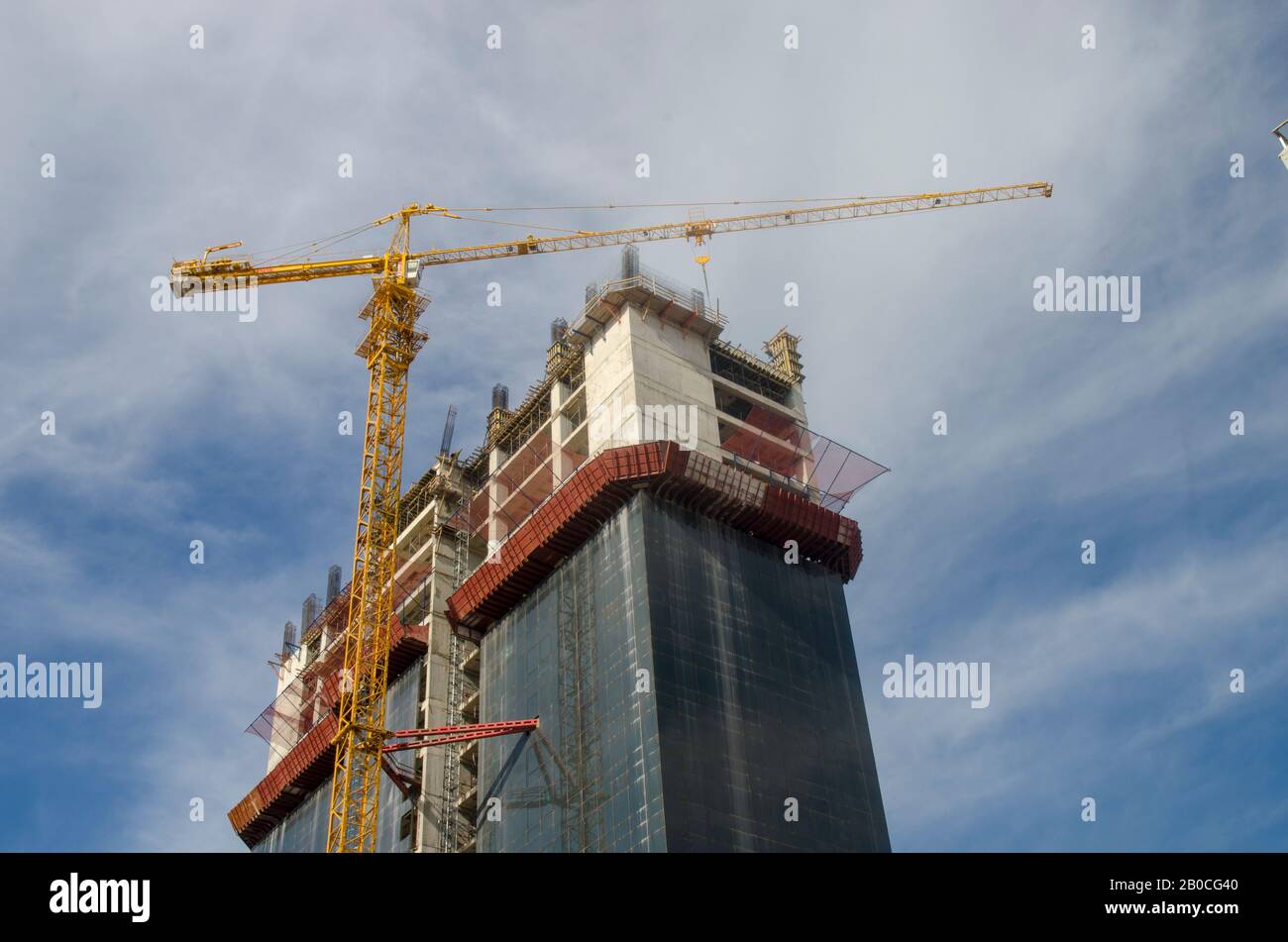 Construction and Winch Stock Photo - Alamy