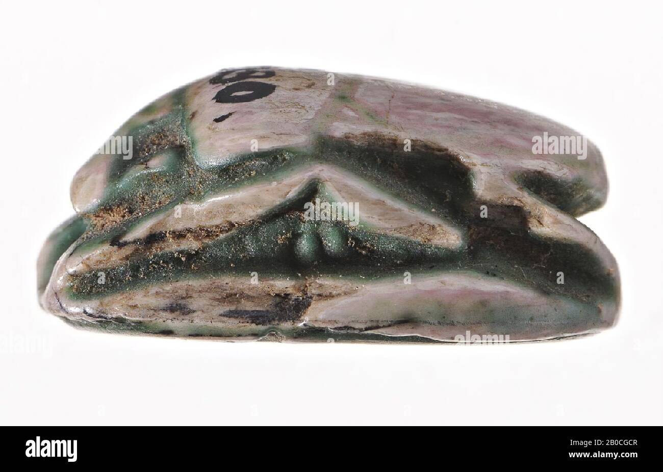 scarab, scorpion, 2 pieces, seal, scarab, faience, 1,7 cm, Egypt Stock ...