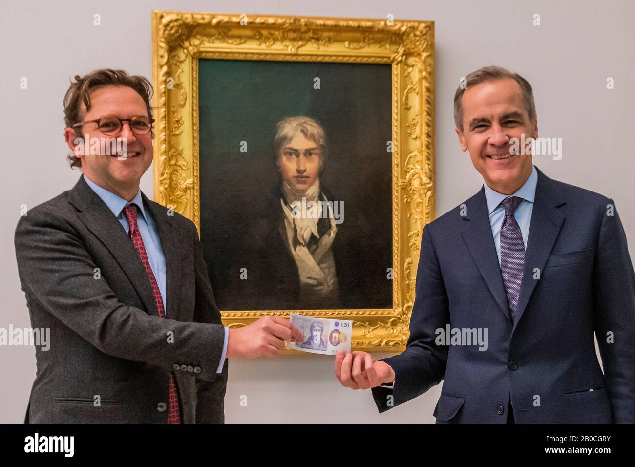 London, UK. 20th Feb 2020. Bank of England Governor Mark Carney ...