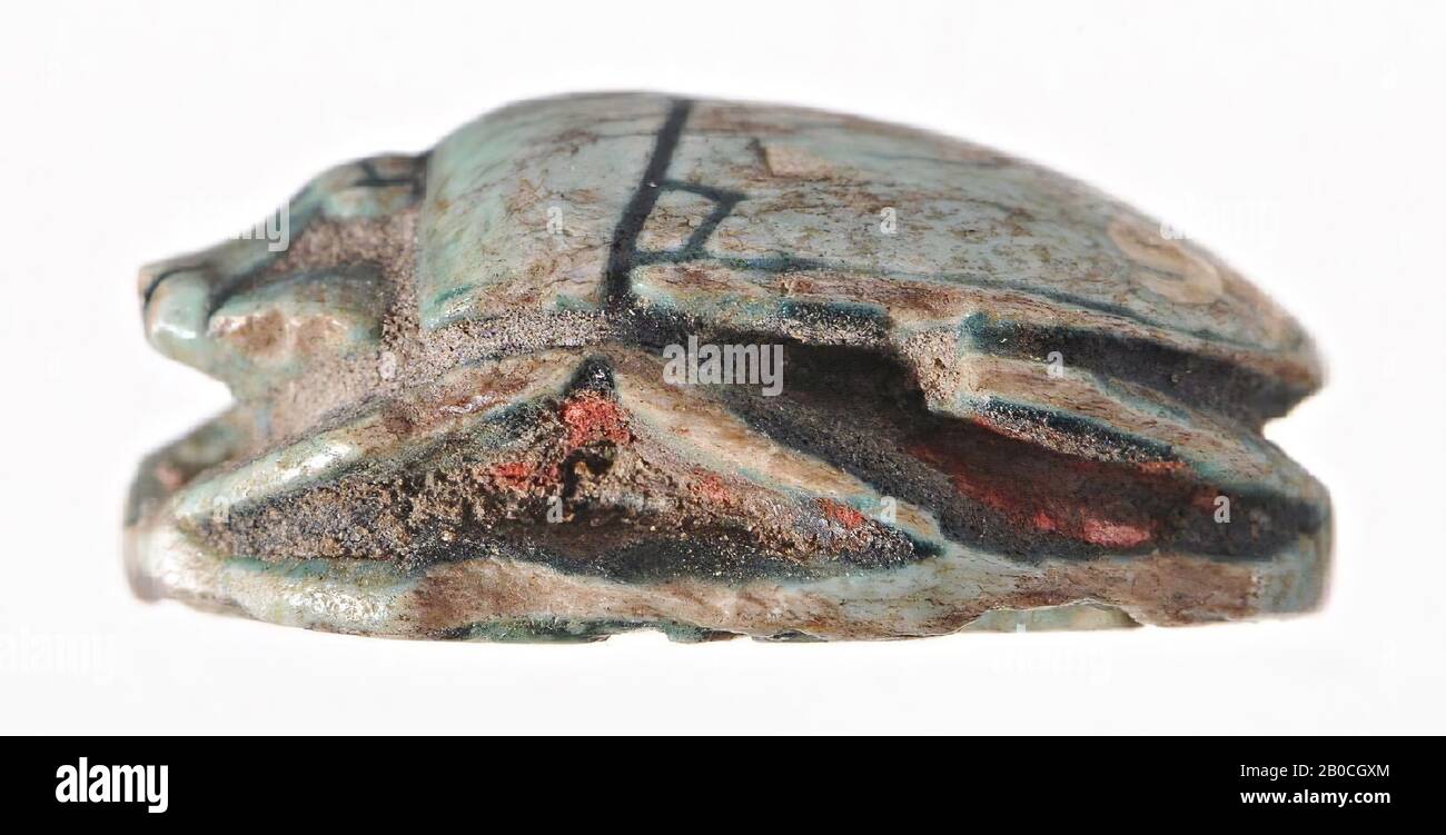 scarab, Mencheperre, Amontrigram, sphinx, uraeus, seal, scarab, faience ...