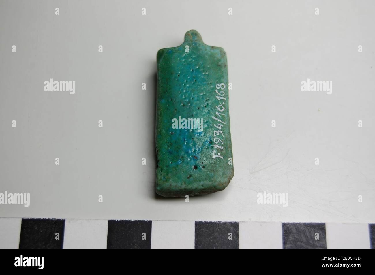 statue, Seth, standing, sun, scepter, anchign, amulet, god, faience ...