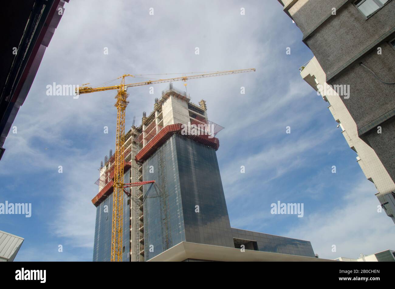 Construction and Winch Stock Photo - Alamy