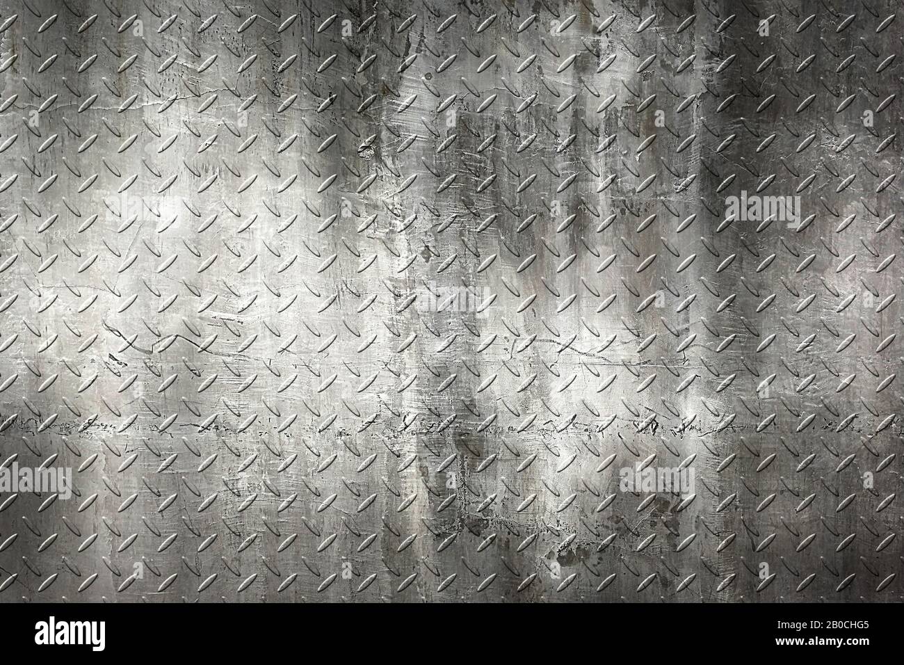 grunge diamond plate. dirty rust metal background and texture. 3d ...
