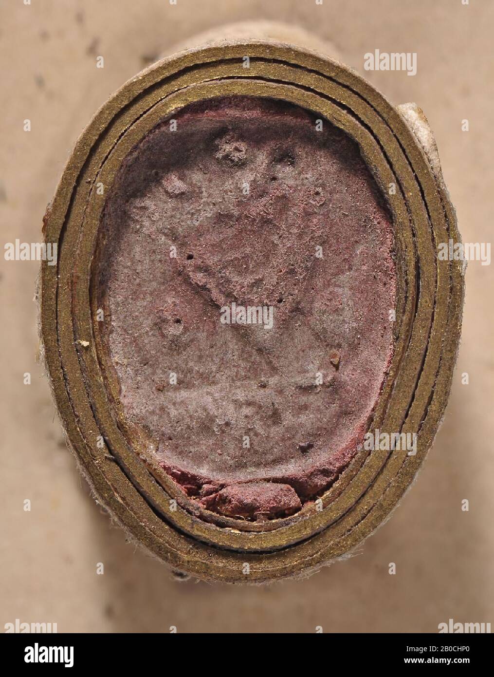 scarab, lotus flower, seal, scarab, stone (gray), faience, 1,1 cm ...