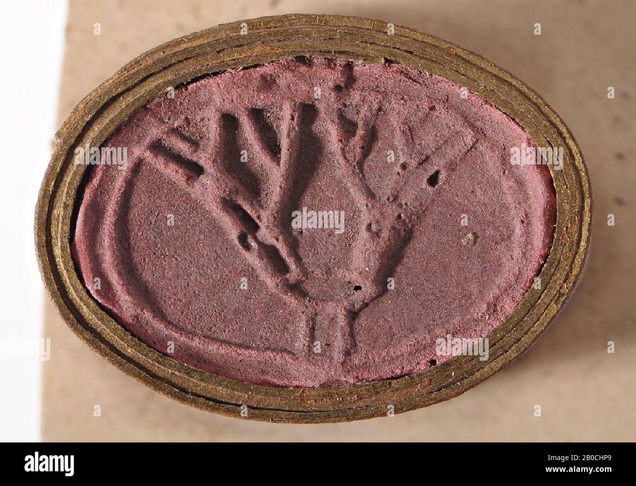 scarab, lotus flower, seal, scarab, faience, 1,6 cm, Egypt Stock Photo ...