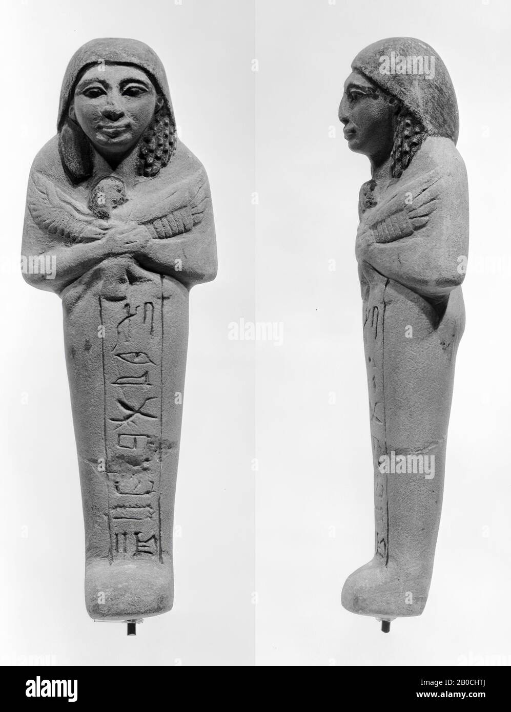 mummy-shaped, Pahenenef, shabbat, limestone, H 17.7 x W 6.1 cm, New ...