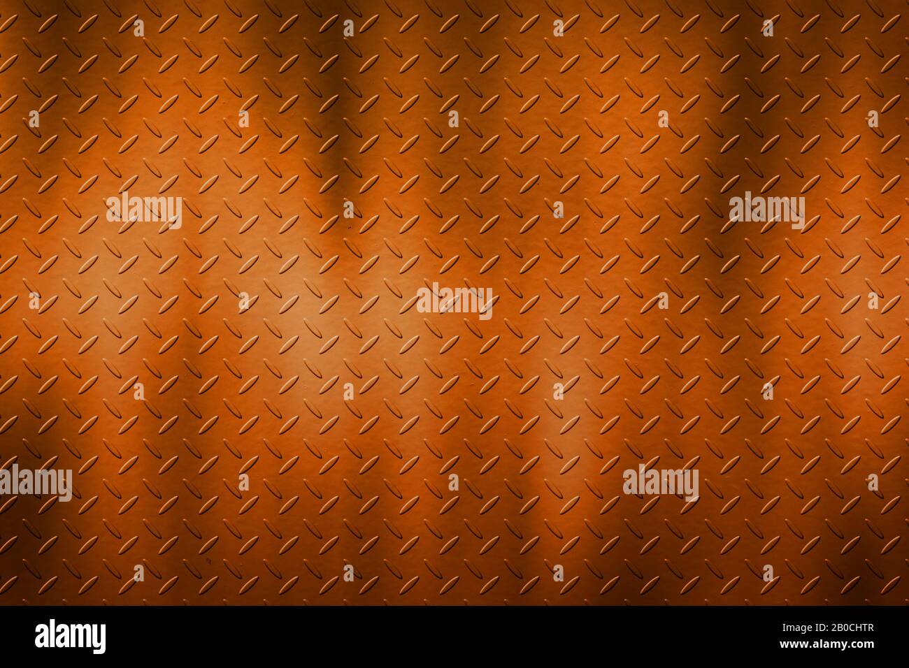 grunge diamond plate. dirty rust metal background and texture. 3d ...