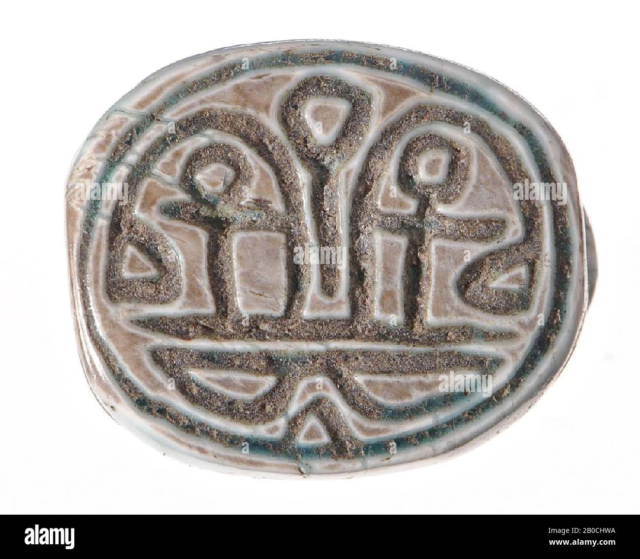 scarab, anchign, lotus bud, neb sign, seal, scarab, stone, steatite, 1 ...