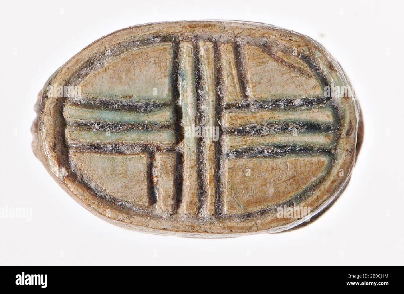 scarab, line pattern, seal, scarab, faience, 1 cm, Egypt Stock Photo ...