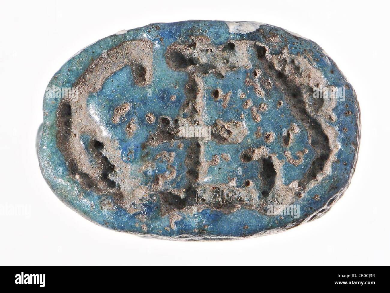 scarab, drawing, seal, scarab, faience, 1,2 cm, Egypt Stock Photo - Alamy