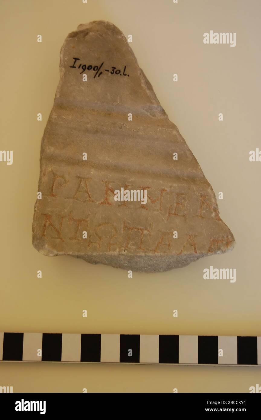 Classical antiquity, fragment, marble, white, location, Asia Minor ...