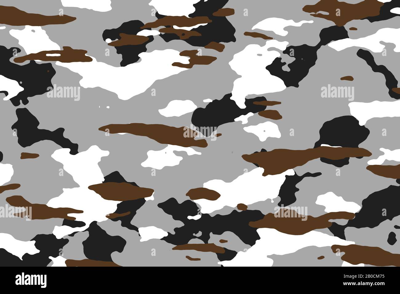 brown and gray camouflage pattern background and texture. close-up ...
