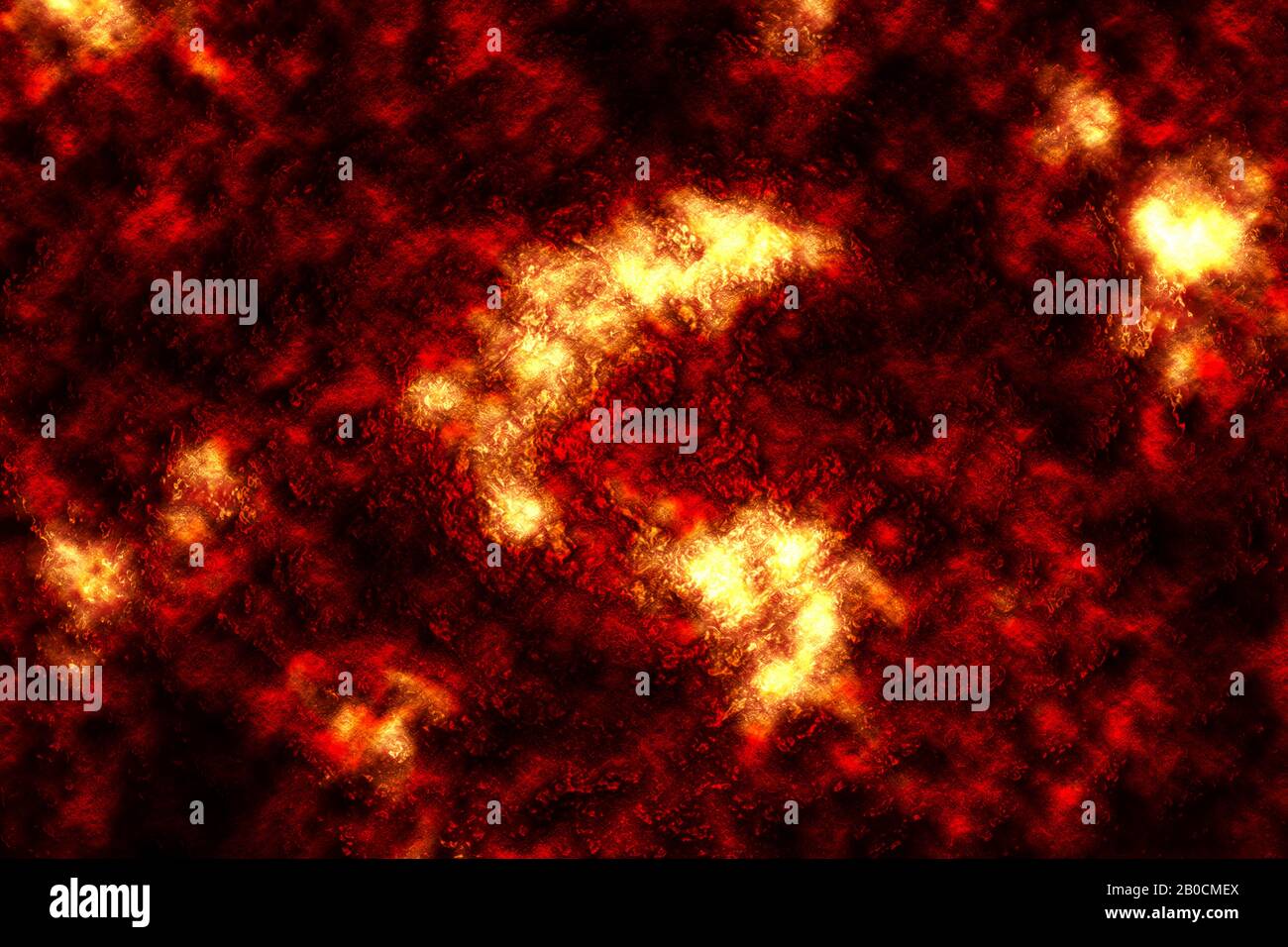 red lava explosion for background and texture. 3d illustration design ...