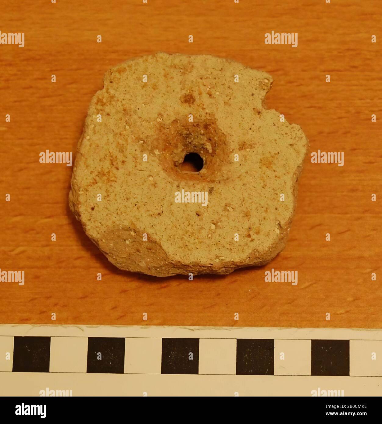 Spindle, shard, tools, earthenware, L 6.3 cm, W 6.3 cm, H 1.6 cm, Iron ...