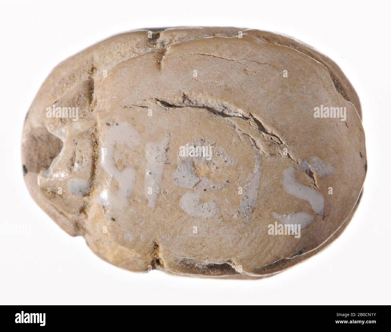 scarab, circle pattern, seal, scarab, stone (cream), 1,2 cm, Egypt ...