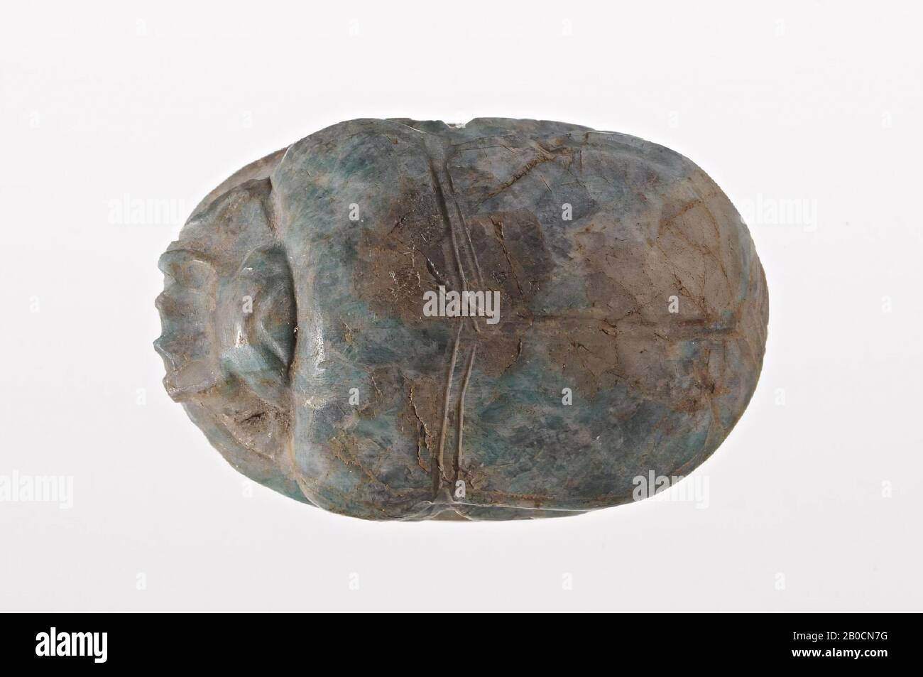 abdominal carabe, flat, seal, scarab, stone, feldspar (?), 4,1 cm ...
