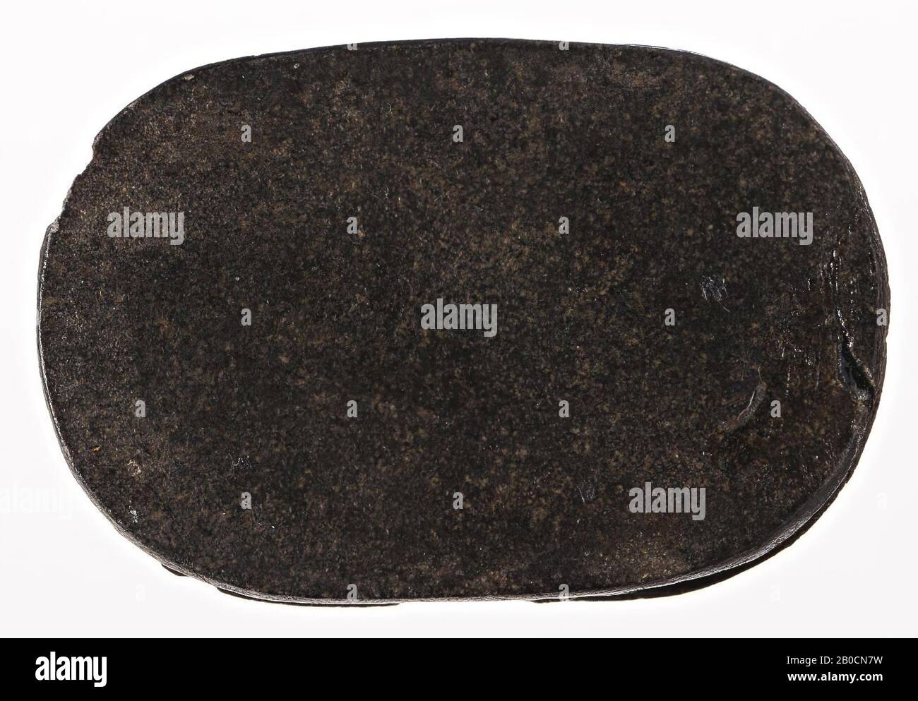 abdominal carabe, flat, seal, scarab, stone (gray), 5 cm, New Kingdom ...