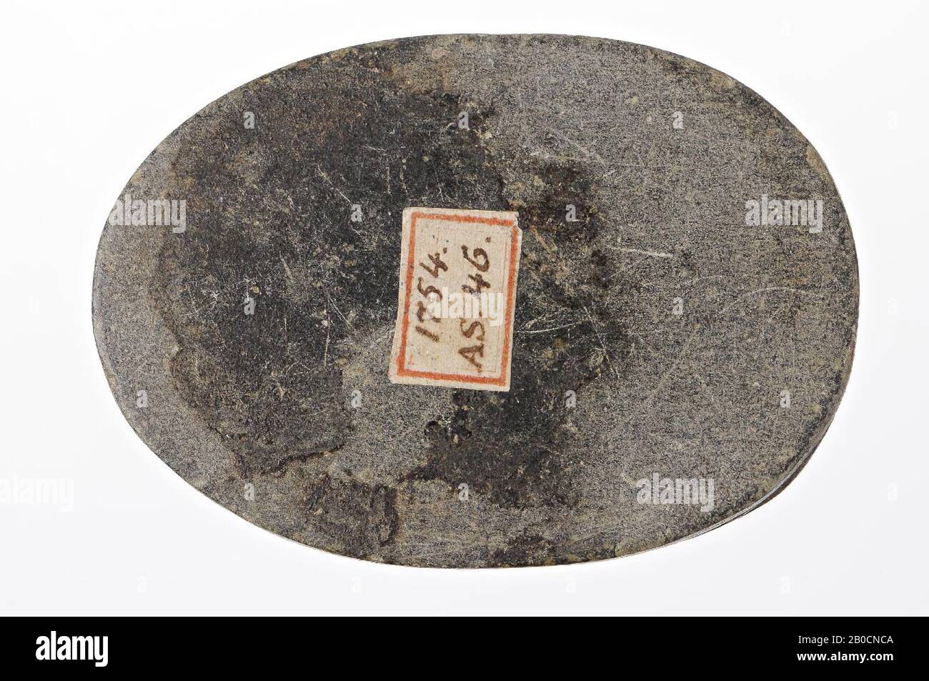 abdominal carabe, flat, seal, scarab, stone, slate, 6,3 cm, Egypt Stock ...