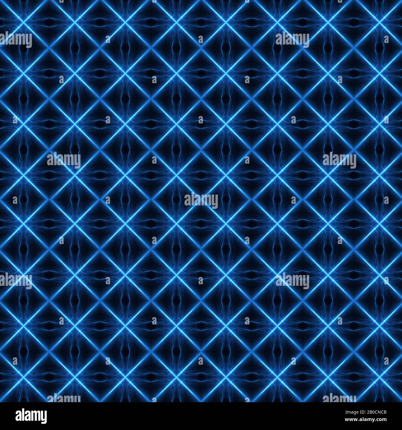 blue and black light pattern background and texture. kaleidoscope ...