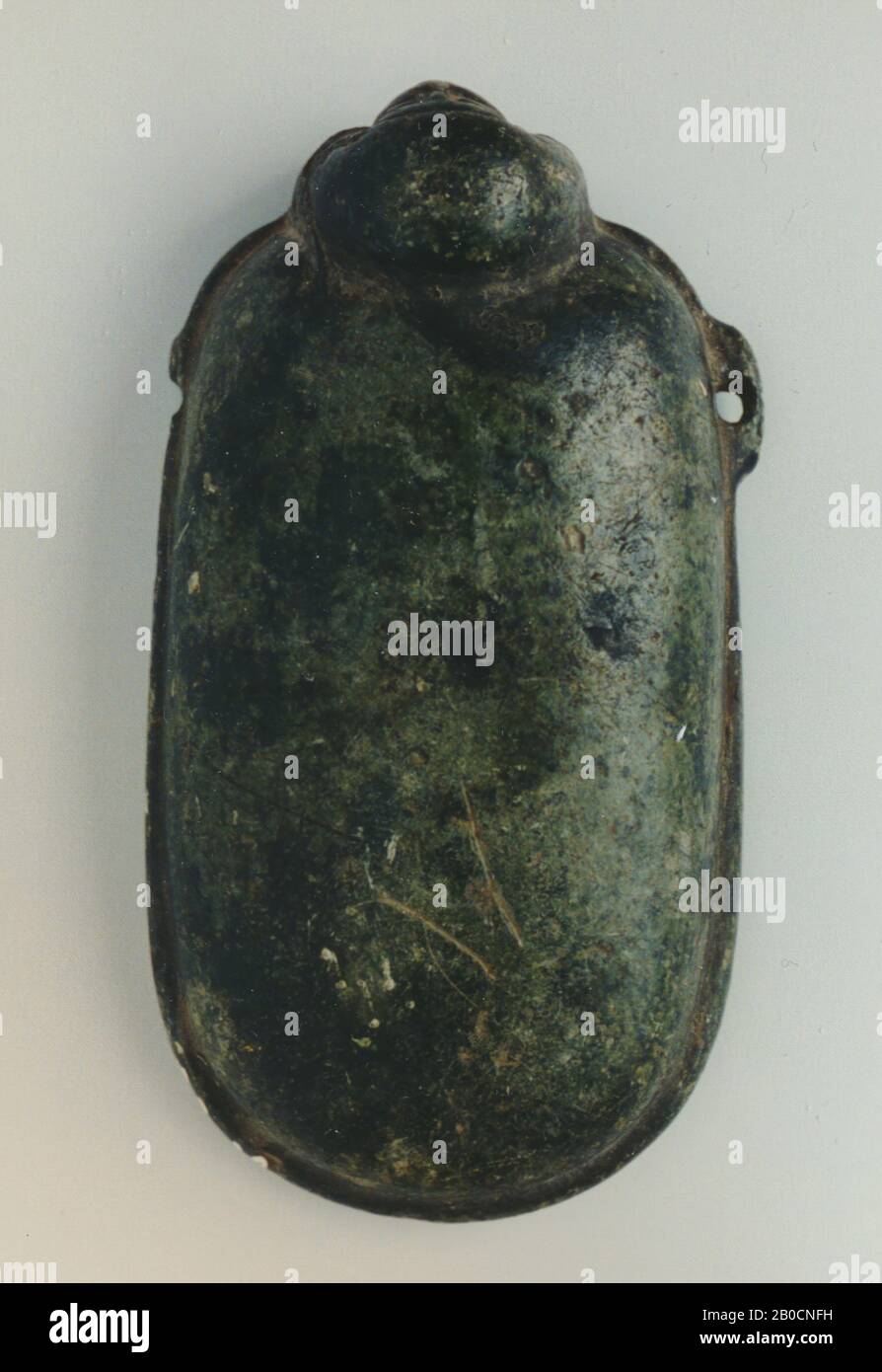 heart carabee, human head, Bwr .., 7 lines, DB 30, seal, scarab, stone ...