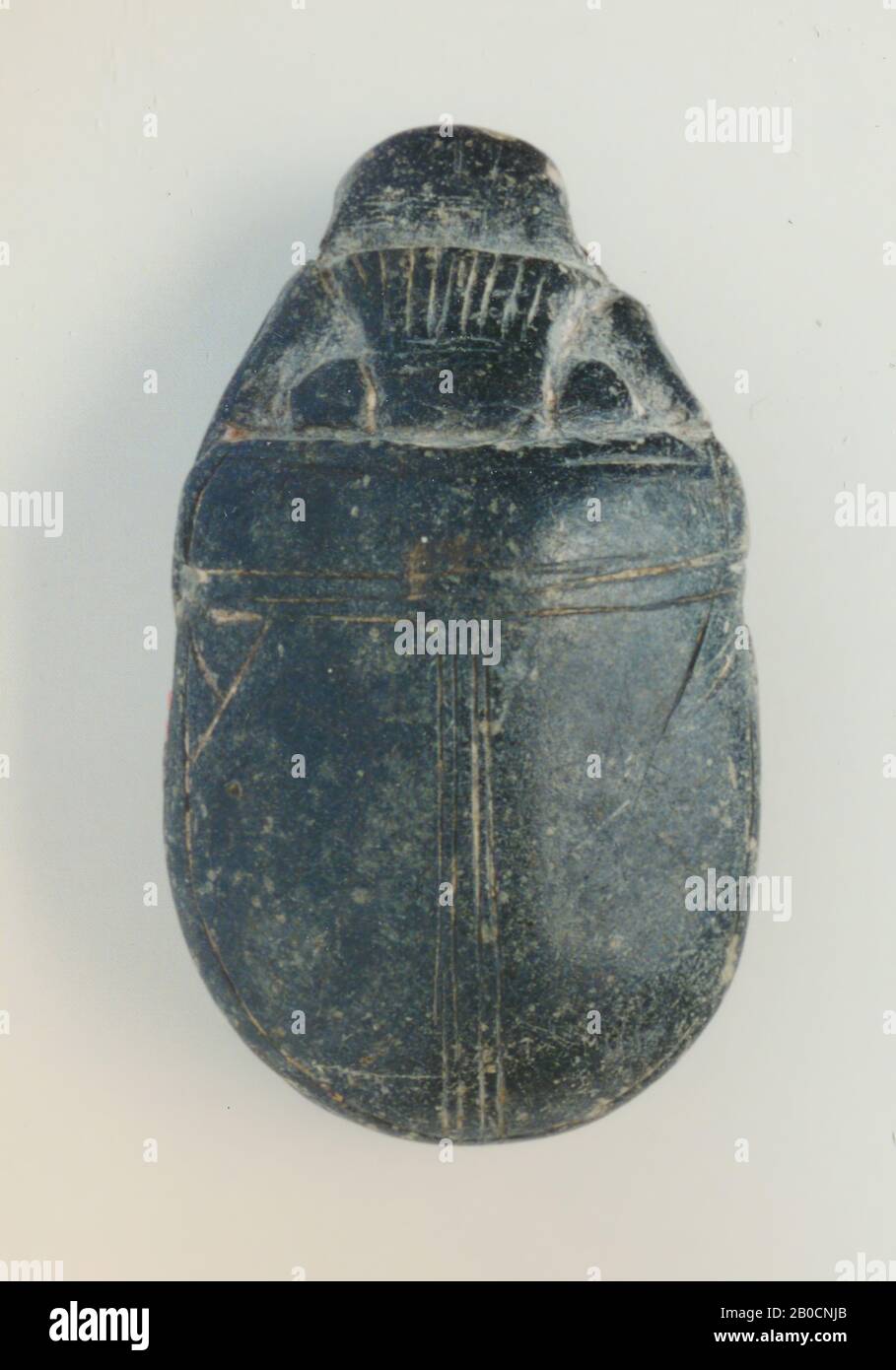 heart carabee, Neheh, 6 lines, DB 30, seal, scarab, stone (gray), 6,7 ...